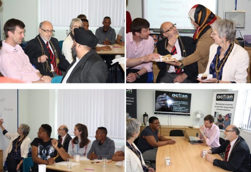 Lord Mayor of Newcastle visits Action Foundation - Action Foundation