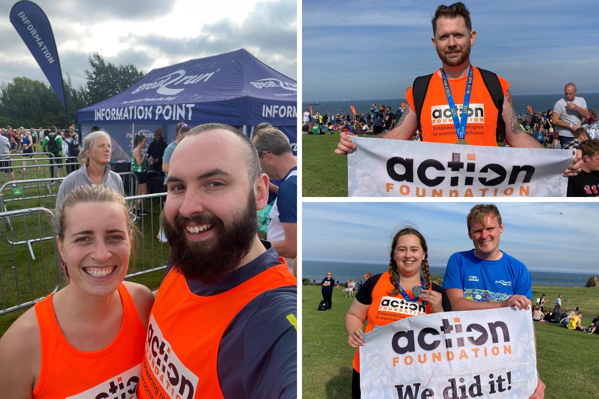 Thank you to all our Great North runners! - Action Foundation